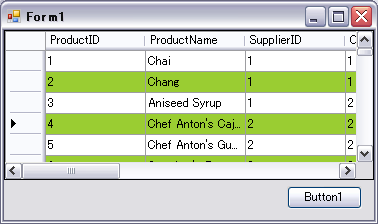 12.1行おきに色付けする
